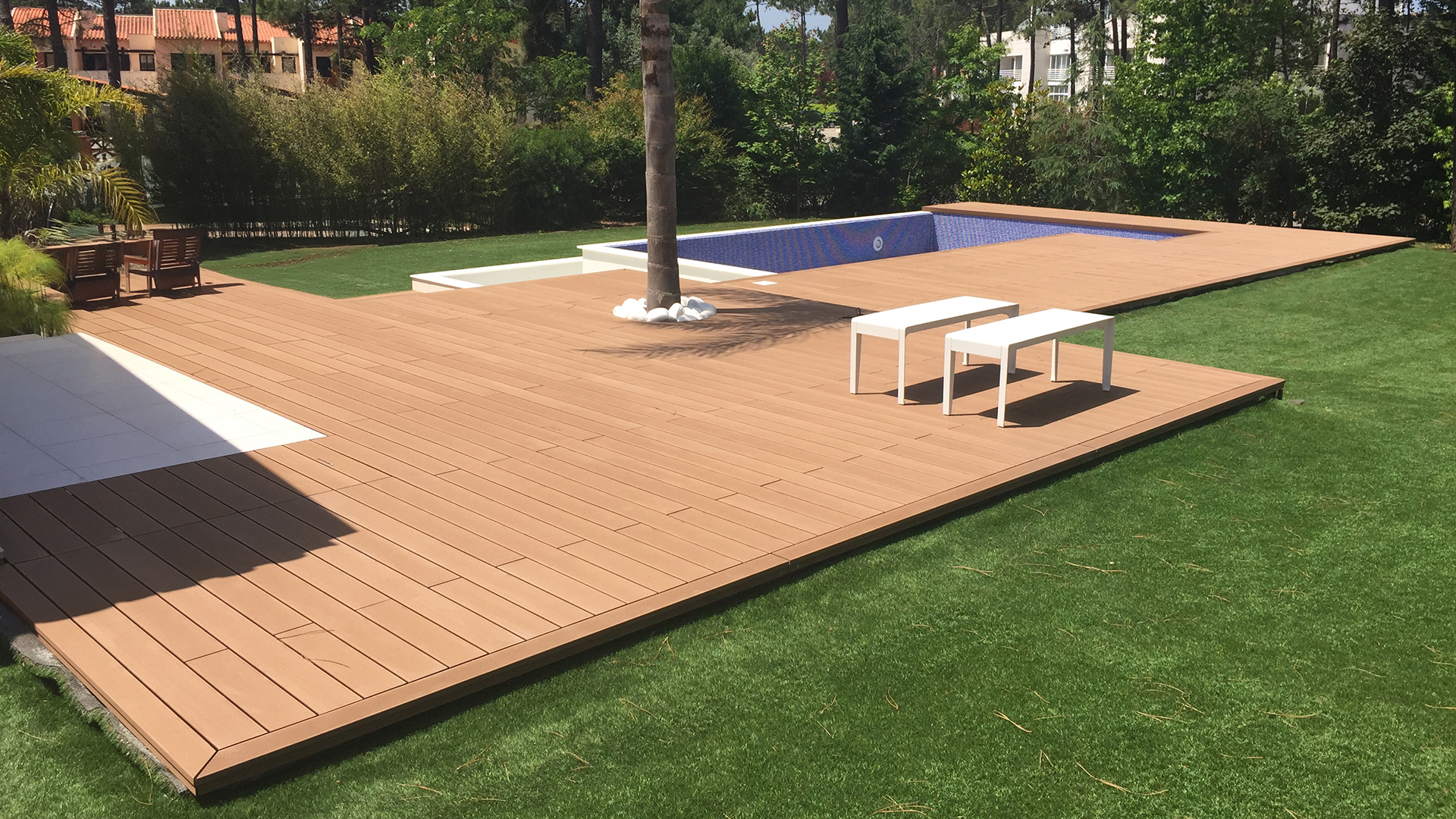 Deck para Piscina - Decoração e Design